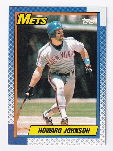 Howard Johnson 1990 Topps ML Baseball Card #680 Mets | eBay