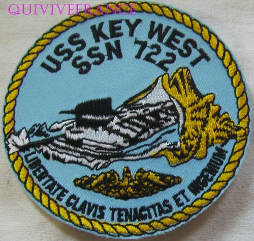 PUS248 - US NAVY USS KEY WEST SSN-722 Nuclear Submarine Patch | eBay