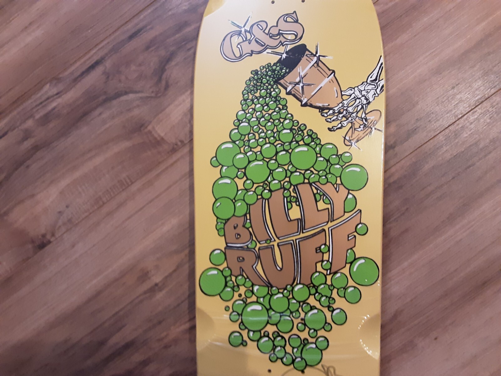 Gordon & Smith Billy Ruff AUTOGRAPHED G&S reissue skateboard deck ...