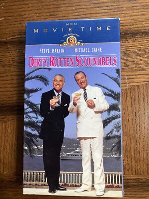 Dirty Rotten Scoundrels (VHS, 1999) Movie Time, Steve Martin Michael ...