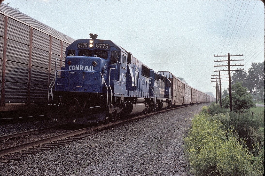 ConRail (CR) - SD50 - #6775 - Original 35mm Slide. | eBay