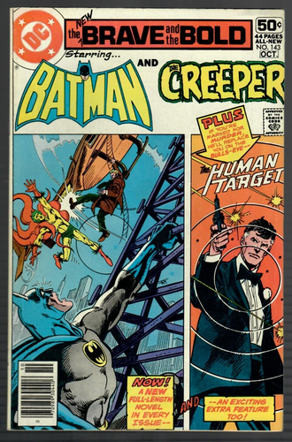 The Brave & The Bold # 143 (6.0) 10/1978 D.C. 44 Pgs Batman &Human ...