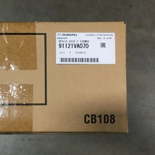 Genuine OEM Subaru 91121VA070 Front Grille Assembly Includes Emblem ...