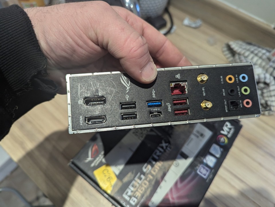 Asus Strix B360i Lga1151 Intel Itx Motherboard | eBay