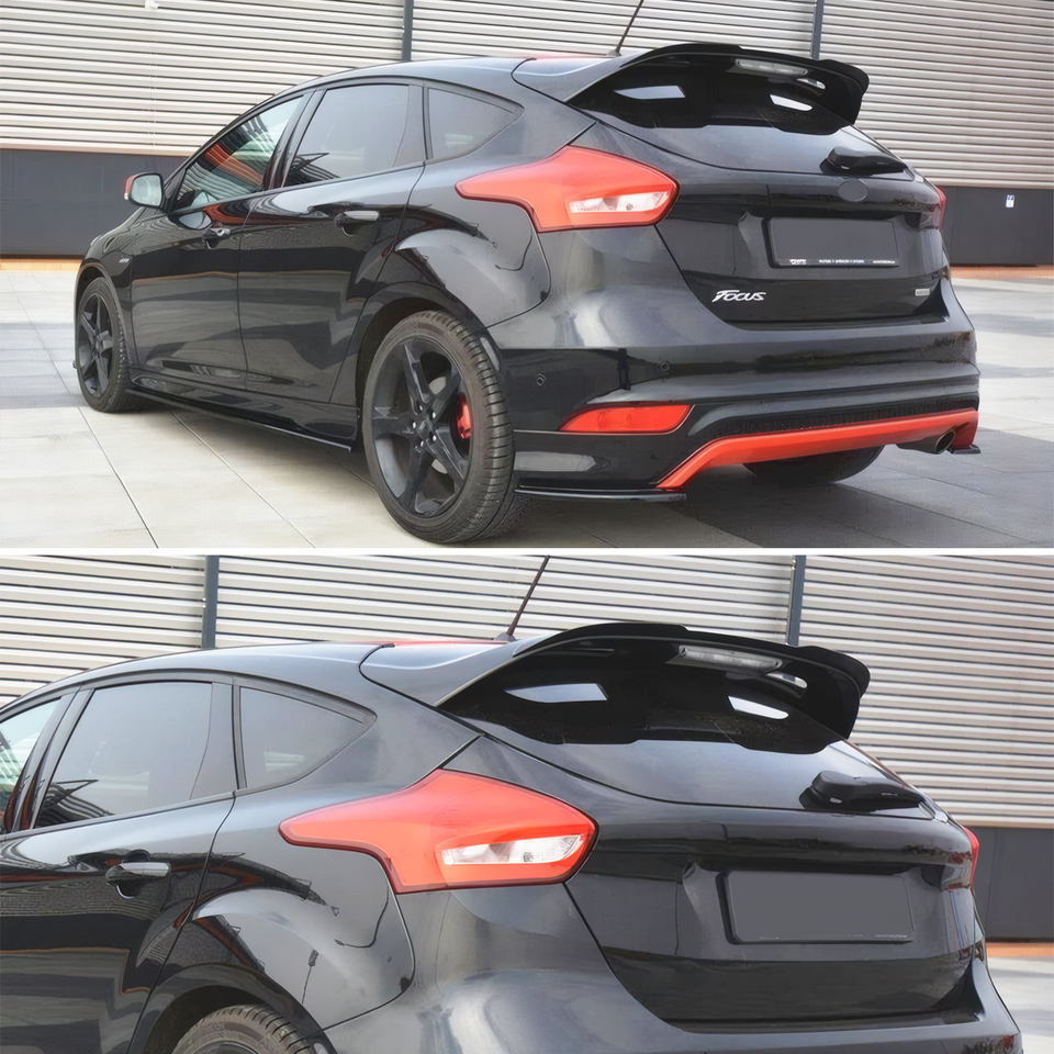 For Ford Focus Hatchback ST 2012-18 Rear Trunk Spoiler Wing Flap Dry ...