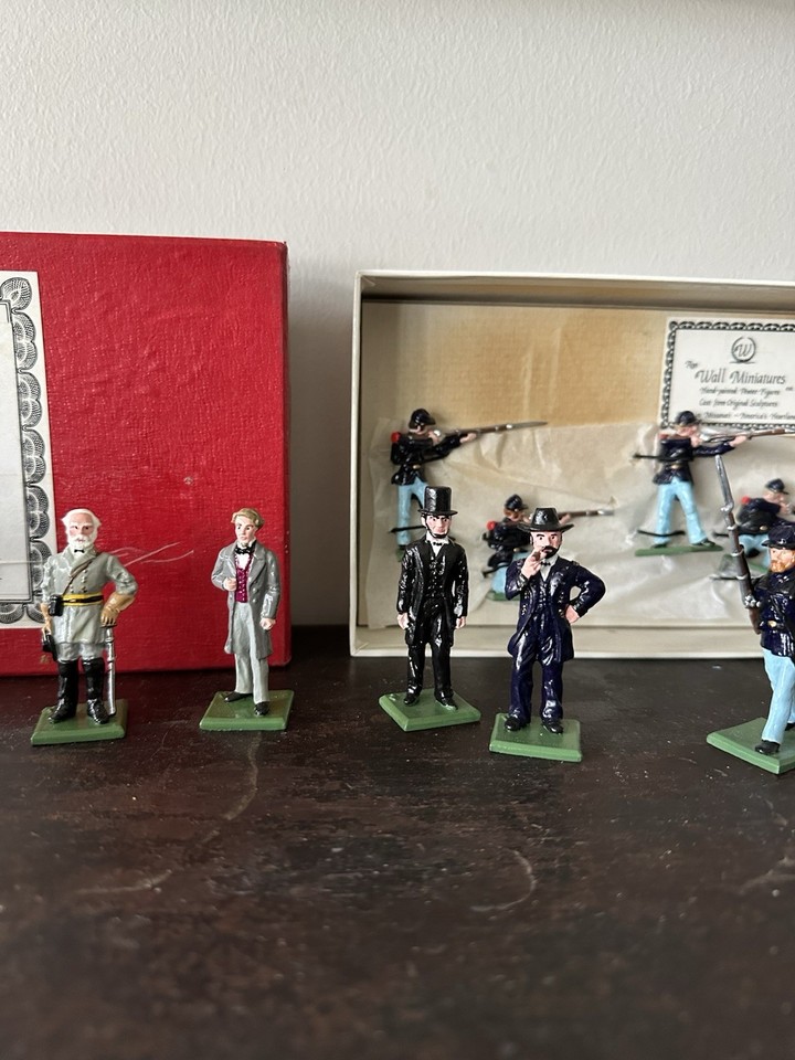 Ron Wall Vintage Toy Soldiers Civil War Lot | eBay