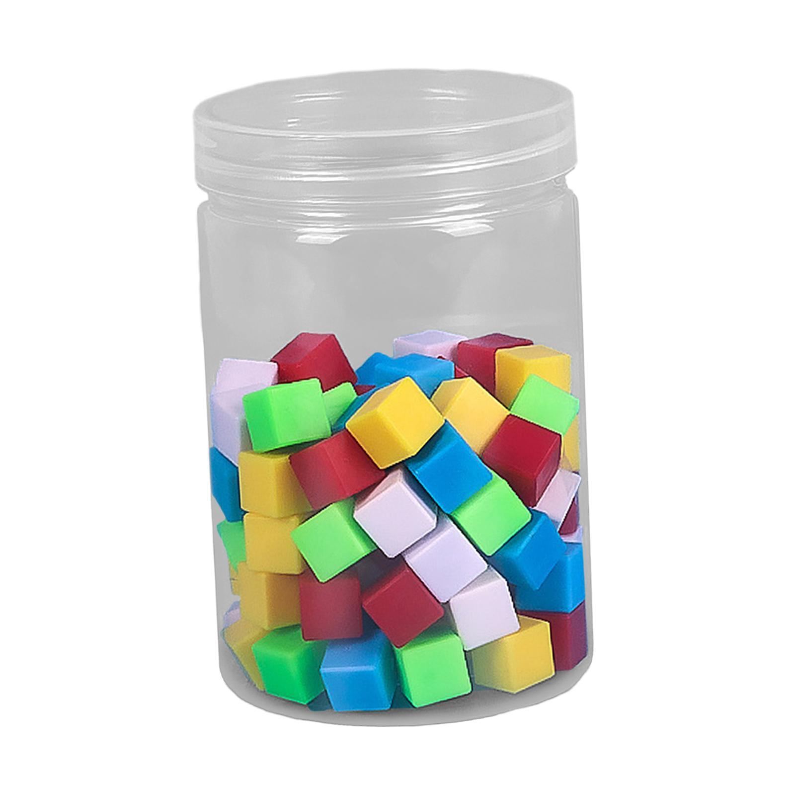 100 Pieces Centimeter Cubes for Children Preschool Ages 4 5 6 7 Years ...