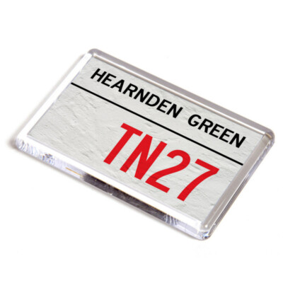 FRIDGE MAGNET - Hearnden Green TN27 - UK Postcode | eBay UK