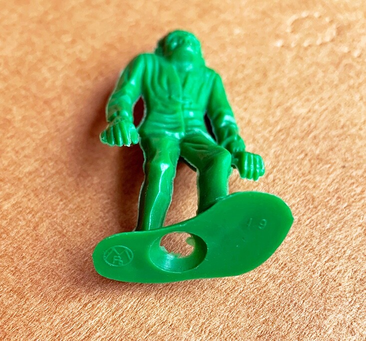 Vintage 1960s MPC Green Frankenstein Universal Monster Frito Pop Top ...