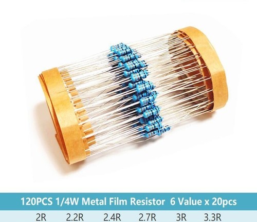 Metal Film Fixed Resistors Set For Car Airbag Repair 2 to 3 Ohm Sky ...