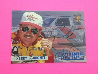 Terry LaBonte 1996 SCORE CARD KELLOGG'S AUTO Card | eBay