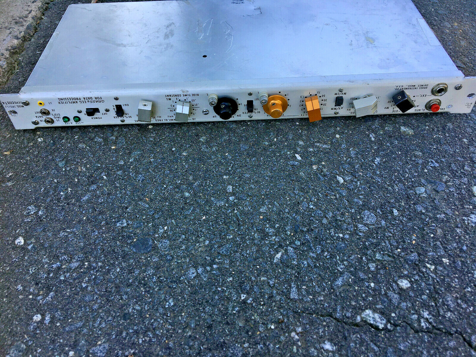 Grass Instruments Model 7P511J EEG Amplifier For Data Processing 7P511L ...