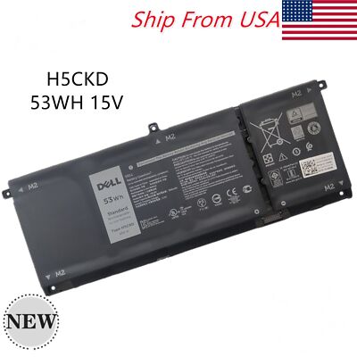 NEW Genuine H5CKD TXD03 7T8CD Battery For Dell Inspiron 5400 5406 7405 ...