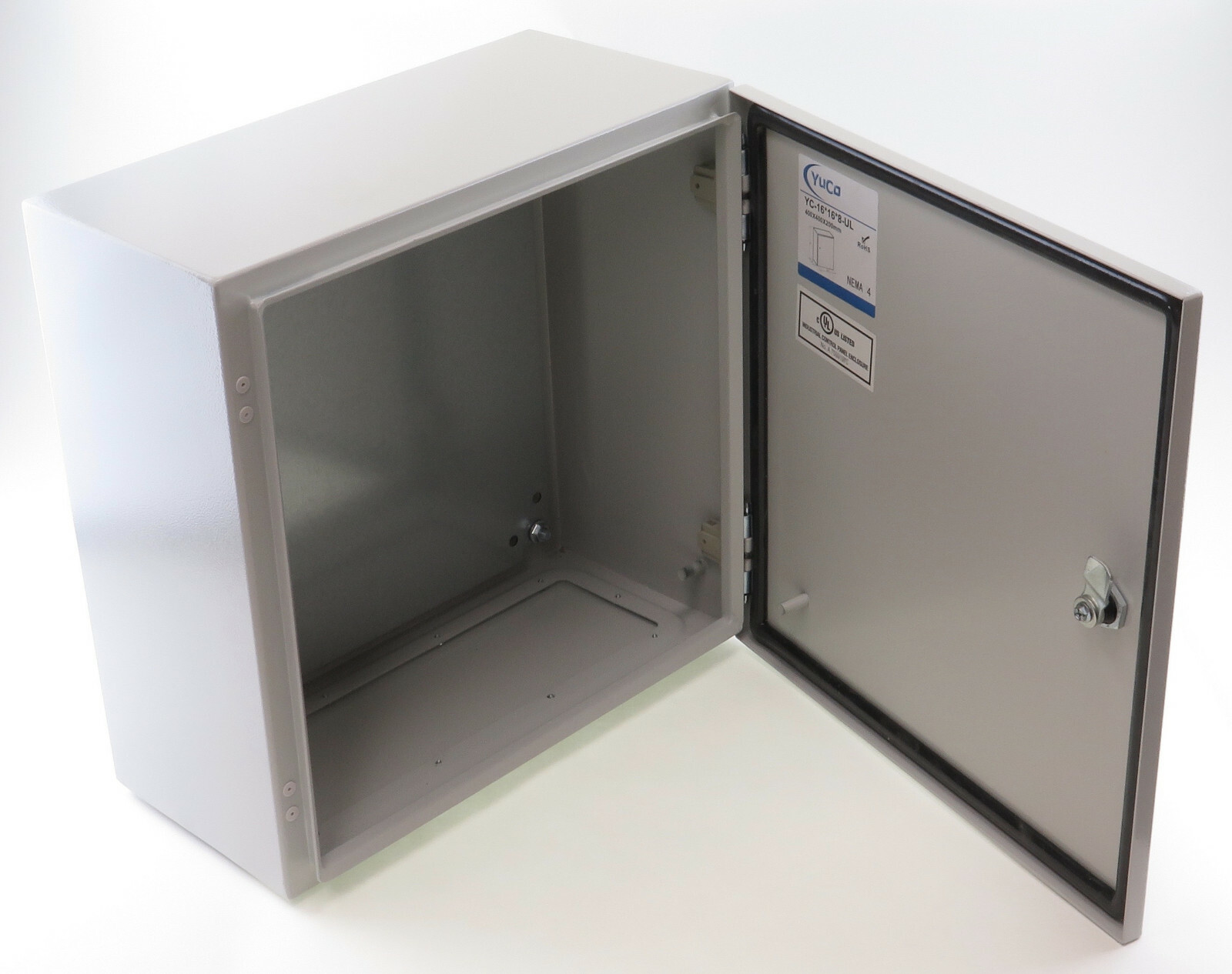 Yuco Fully Enclosed Nema Type 4 UL Enclosure Wall Mount Galvanized Back ...