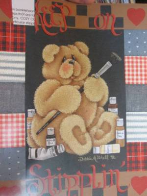 Keep On Stipplin' Painting Leaflet-Debbie Mitchell, 1992-Teddy Bear ...