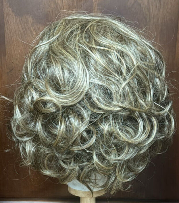 LUXHAIR By Sherri Shepherd Soft Curls Lace Front Wig Light Ash Brown | eBay