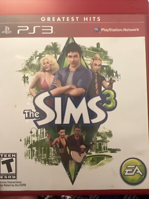 The Sims 3 PlayStation 3 PS3 Greatest Hits Complete Manual EA CIB ...
