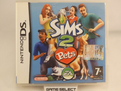 THE sims 2 pets Nintendo DS Dsi 2DS 3DS Pal Eur - - Original Complete ...