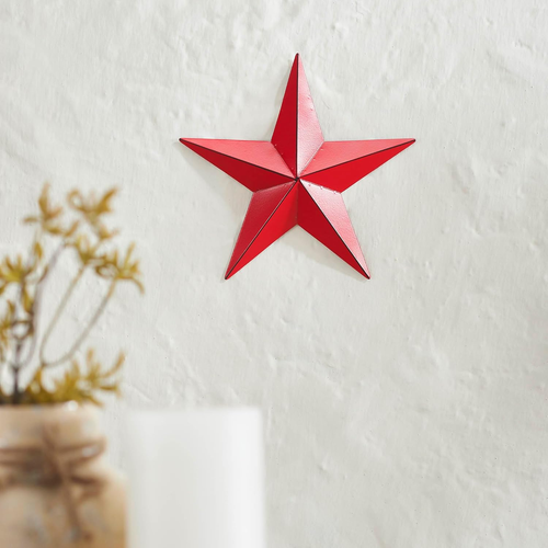 Patriotic Metal Star Distressed 8X8, Independence Day Decor, Decorative ...