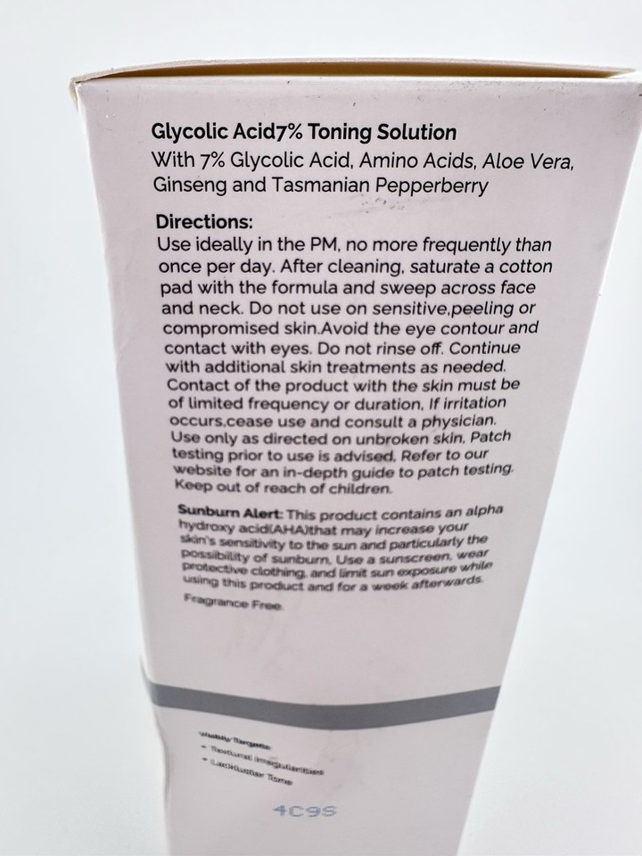 2 Pack- The Ordinary Direct Acids Glycolic Acid 7% Toning Solution ...