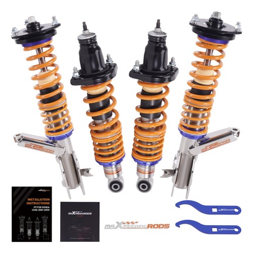 MaXpeedingrods Comfort 1 Coilover Struts & Springs Kit For Honda Civic ...