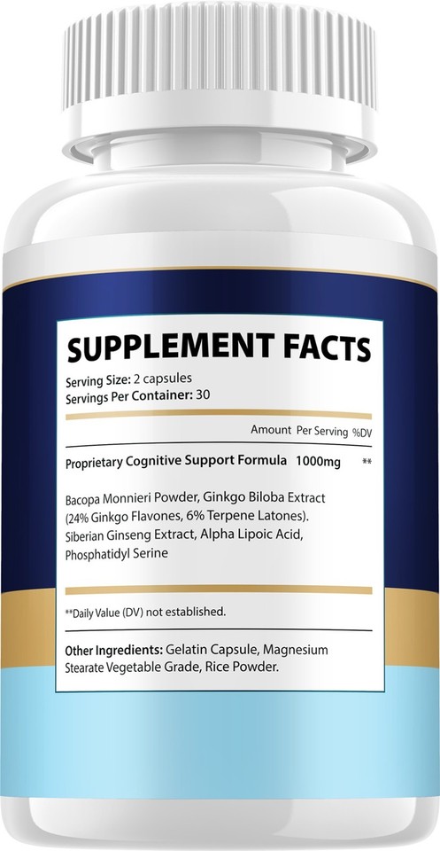 (5 Pack) Neuro Sharp Supplement Capsules – NeuroSharp All Natural ...