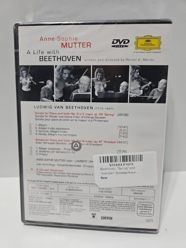 Anne-Sophie Mutter - A Life With Beethoven (DVD, 2000, Anamorphic Widescreen) 44007300497| eBay