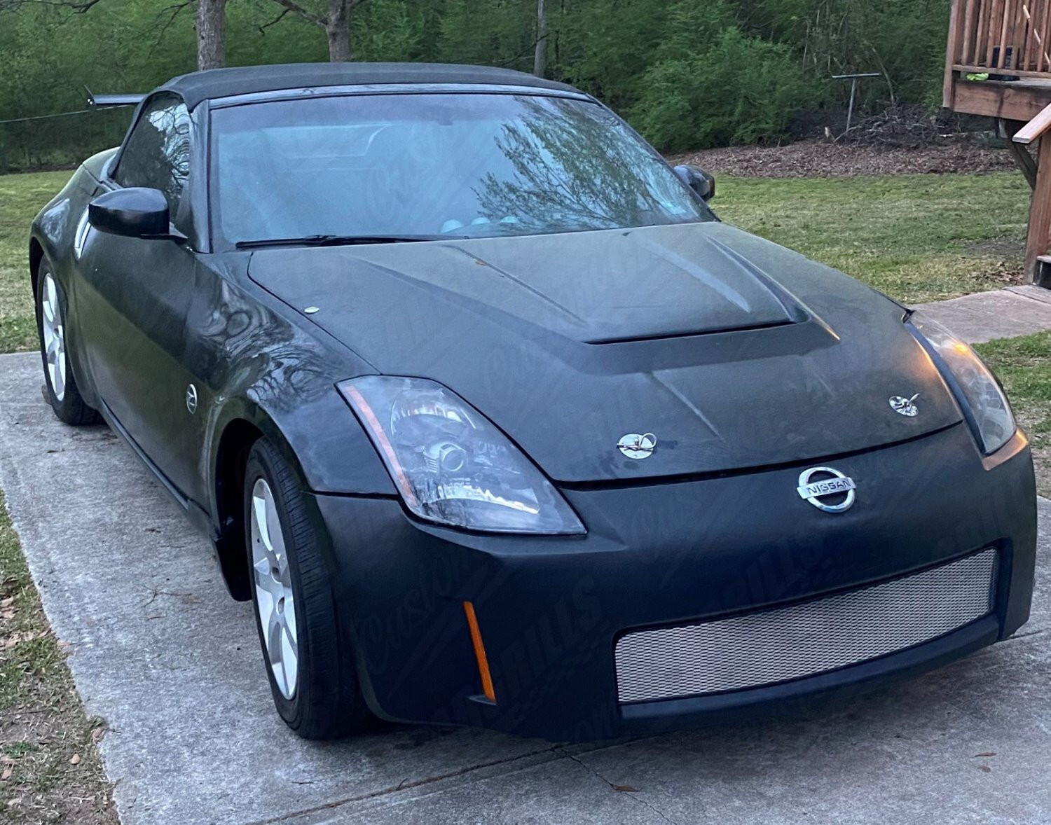 CCG SILVER PRECUT DIAMOND MESH GRILL INSERT W/ RUBBER TRIM FOR 03-05 ...