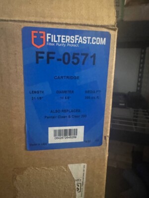 Filters Fast FF-0571 Replacement for Pentair 200 | eBay