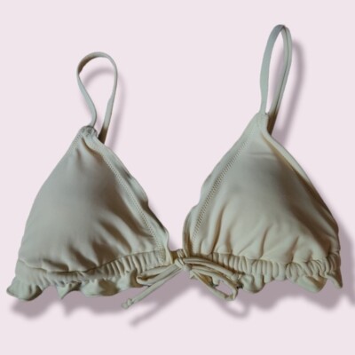 Medium cream bikini top! | eBay