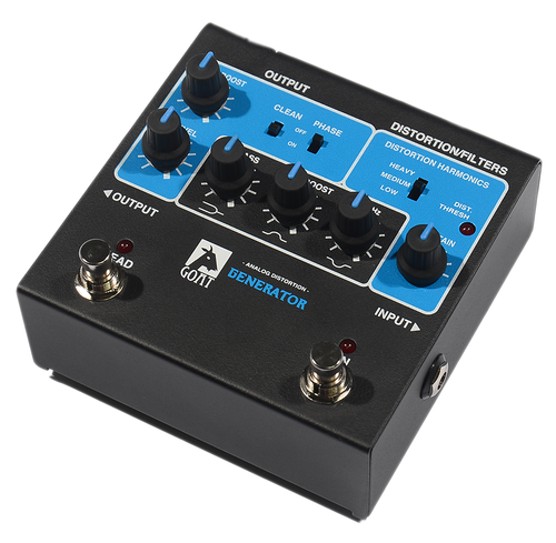 GOAT BLUE SERIES GENERATOR Rockman Analog Distortion Sound Fuzzy Brand ...