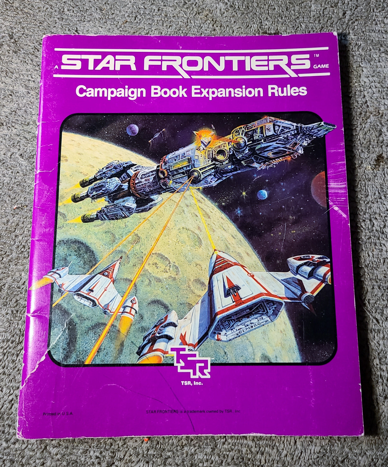 Star Frontiers Campaign Book Expansion Rules 1983 Douglas Niles TSR ...