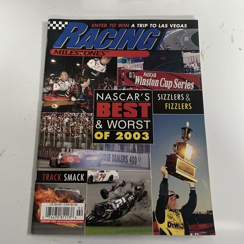 2004 Feb Racing Milestones Magazine Winston Cup Series (MH427) | eBay