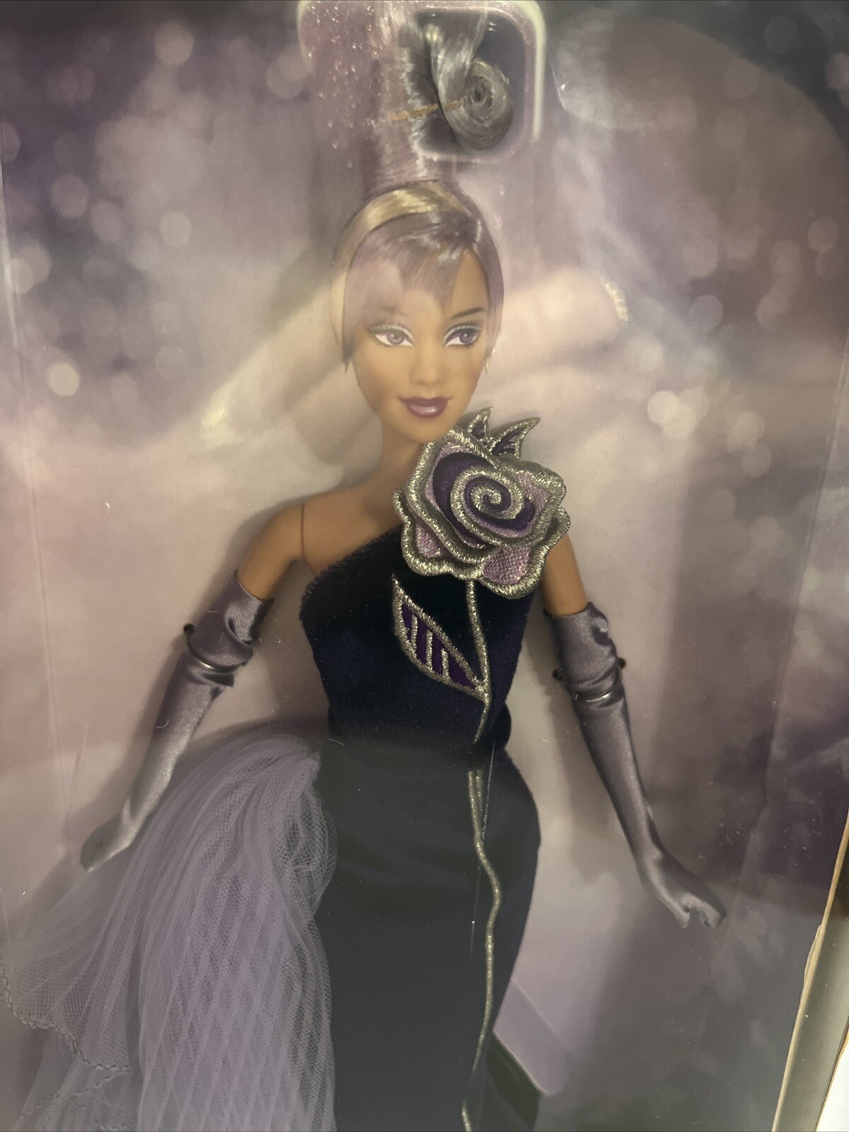 Barbie Bob Mackie Sterling Silver Rose Rosa Exotica Doll 55452 Mattel ...