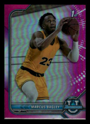 2021-22 Bowman University #65 Marcus Bagley Pink | eBay