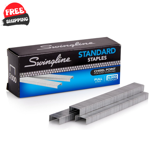 Staples, Standard Staplers For Desktop Staplers, 1/4" Length, 210/Strip ...