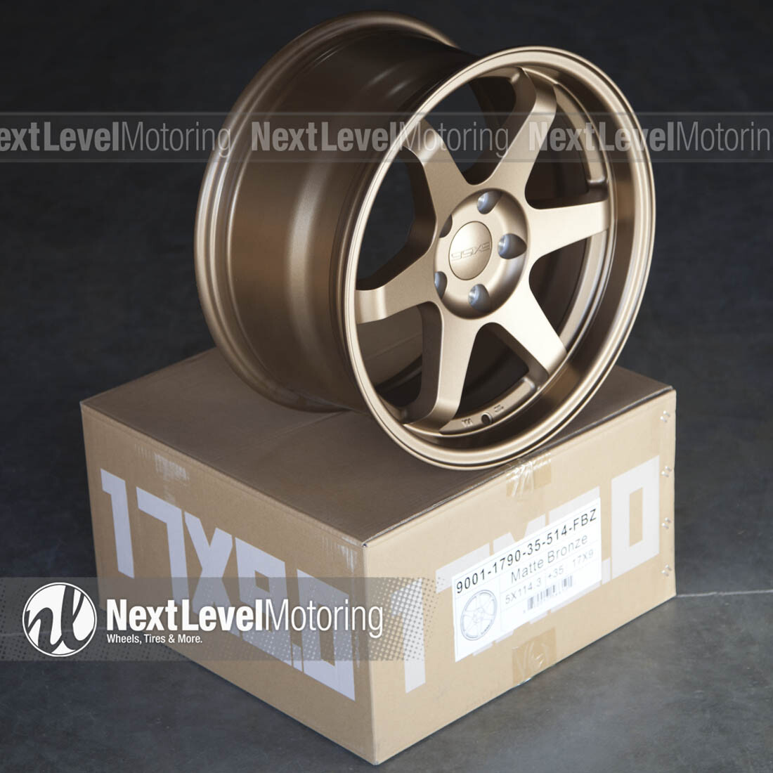 9SIX9 17x9 5x114.3 +35 MATTE BRONZE TE37 STYLE WHEELS FITS SUBARU WRX ...