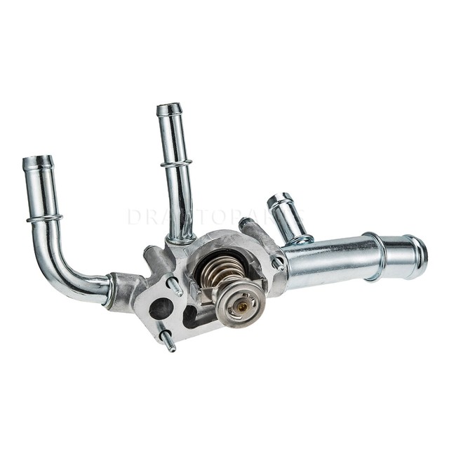 Engine Coolant Thermostat & Housing For GMC Buick Cadillac Chevrolet ...