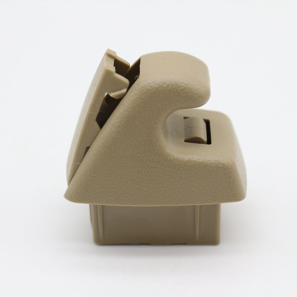 For GM Chevy 07-13 Silverado Tahoe GMC Beige Sun Visor Clip Holdor Hook ...