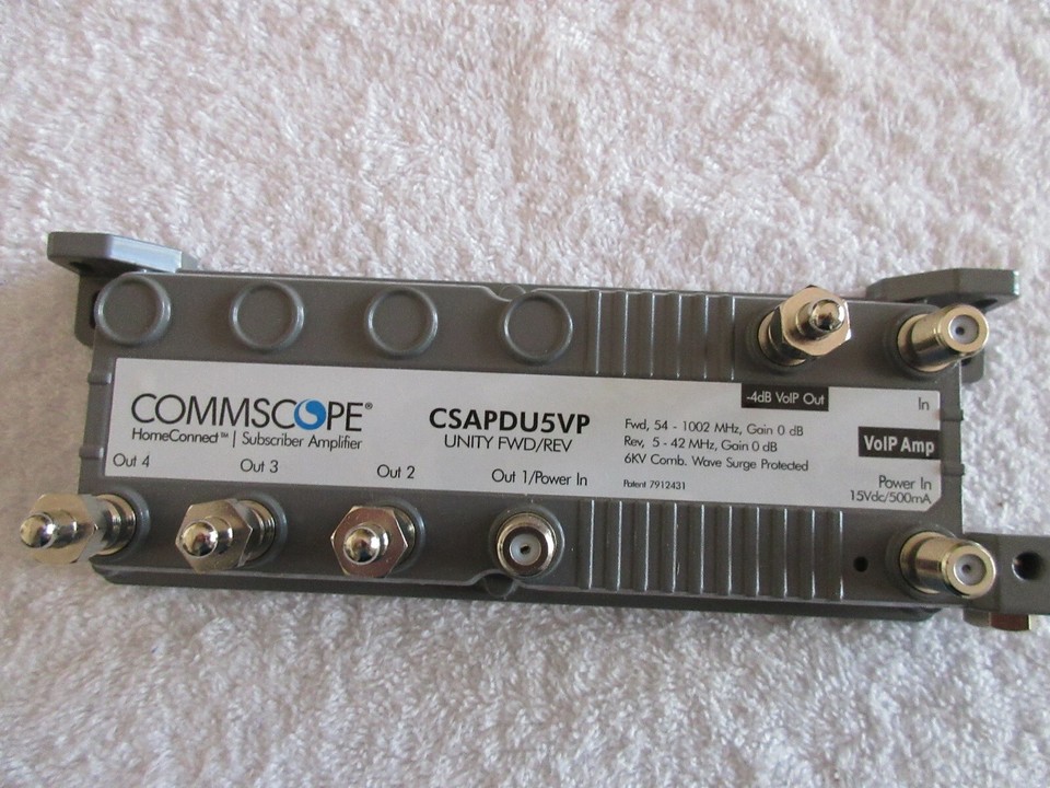 COMMSCOPE HOME CONNECT - CSAPDU5VP UNITY FWD/REV (Subscriber Amplifier ...
