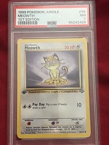 Meowth 1999 Jungle #56/64 1st Edition Price Guide - Sports Card Investor