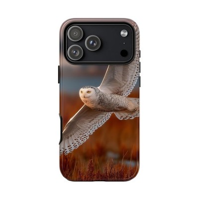 For iPhone, Samsung, Pixel | Phone Ink Case - Snowy Owl Tundra ...