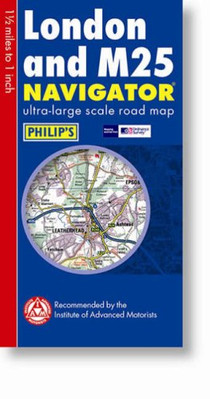London and M25 Navigator Map, Maps, Philip's | eBay UK