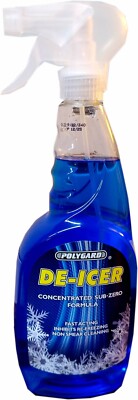 750ML De-Icer Car Windscreen Melts Ice Snow Frost Spray Fast Deicer ...