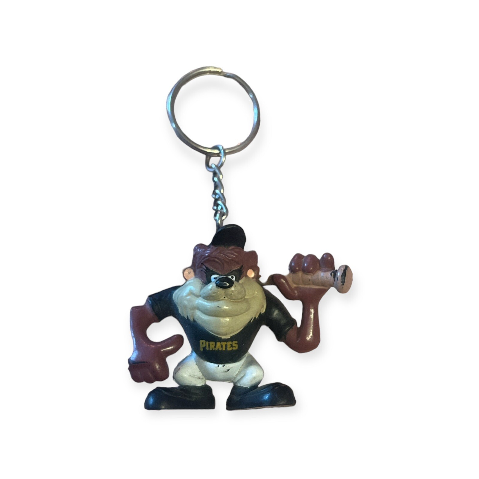 VTG 1990s SMILING TAZ PIRATES PVC FIGURE KEYCHAIN Looney Tunes | eBay