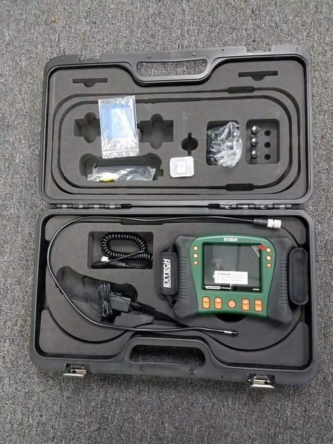 Extech HDV620 HD Videoscope Kit With 5.8mm 60 FOV Semi-rigid Probe for ...