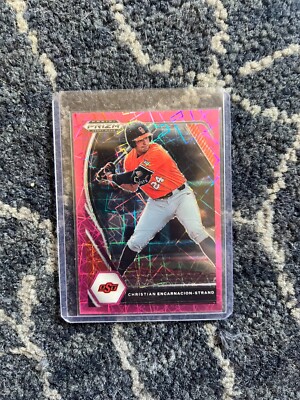 2021 Prizm Draft Picks CHRISTIAN ENCARNACION-STRAND PINK Velocity (Reds ...