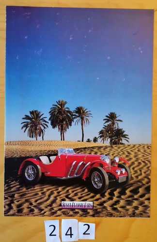 SUSAN CLASSIC CARS SSC MERCEDES SSK REPLIQUE Prospectus 4 pages D/GB/F ...
