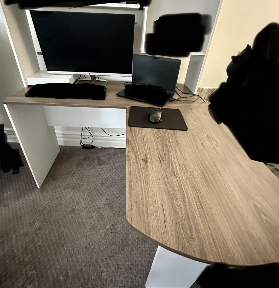 Mainstays L Shaped Computer Desk DHgate.com:Mainstays 6 Cube Storage