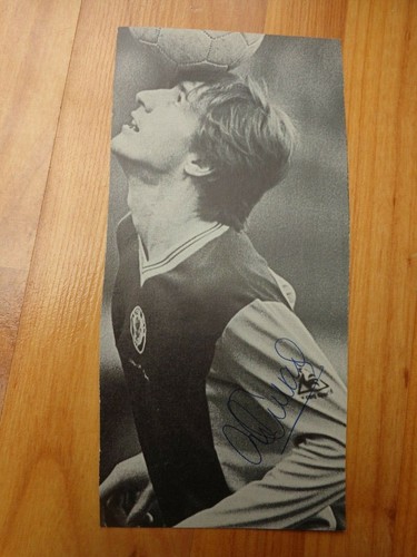Allan Evans Originale Autografato Aston Villa 70'S Calcio Giornale ...